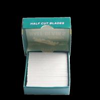 China stainless steel disposable single edge and double blade razor blades for sale