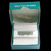 China Stainless Steel Single Edge Disposable Hair Razor Blades 2.2x4.4cm for Barber Shaving for sale