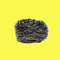 China Stainless Steel Scourer 15g Kitchen Cleaning Scrubber 410 430 Wire Scourer for sale