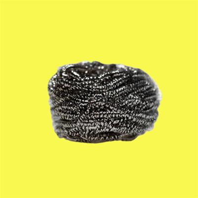 China Stainless Steel Scourer 15g Kitchen Cleaning Scrubber 410 430 Wire Scourer for sale