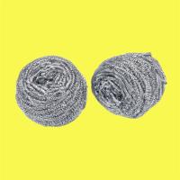China Stainless Steel Scourer 15g Kitchen Cleaning Scrubber 410 430 Wire Scourer for sale