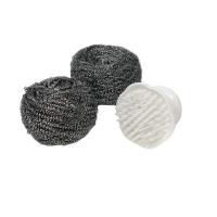 China Stainless Steel Scourer 15g Kitchen Cleaning Scrubber 410 430 Wire Scourer for sale