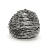 China Stainless Steel Scourer Scrubber Cleaning Ball 15g Kitchen Pot Scourer 410 430 for sale