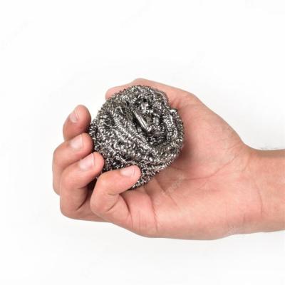 China Stainless Steel Scourer 15g Heavy Duty Scrubber for Kitchen Cleaning 410/430 Wire for sale