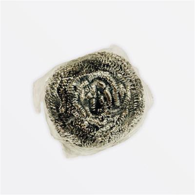 China Stainless Steel Scrubber SS410 15g Kitchen Cleaning Scourer for Pots and Tiles for sale