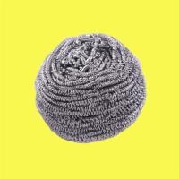 China Stainless Steel Scrubber SS410 15g Kitchen Cleaning Scourer for Pots and Tiles for sale