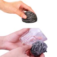 China Stainless Steel Wire Scrubber Scourer 410 430 Kitchen Cleaning 15g Custom for sale