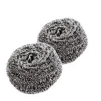China Stainless Steel Wire Scrubber Scourer 410 430 Kitchen Cleaning 15g Custom for sale