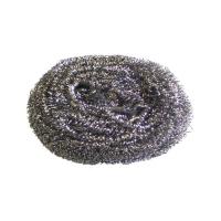 China Stainless Steel Wire Scrubber Scourer 410 430 Kitchen Cleaning 15g Custom for sale