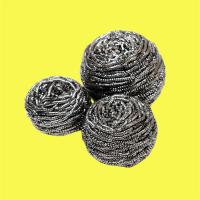 China Stainless Steel Scourer 15g Kitchen Cleaning Scrubber for Pots and Tiles for sale