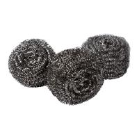 China Stainless Steel Scourer 15g Kitchen Scrubber for Grease Removal Durable Rust Proof for sale