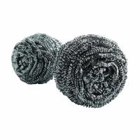 China Stainless Steel Scourer 15g Kitchen Scrubber for Grease Removal Durable Rust Proof for sale