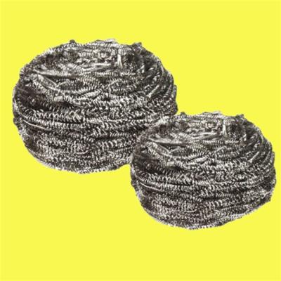 China Stainless Steel 410 Flat Wire Dish Scrubber 15g Kitchen Cleaning Scourer for sale