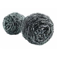 China Stainless Steel Scourer Sponge Scrubber 15g Extra Large for Kitchen Pot Cleaning for sale