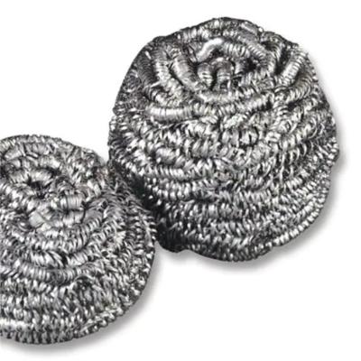 China Stainless Steel Scourer Sponge Scrubber 15g Extra Large for Kitchen Pot Cleaning for sale