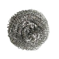 China SS 410 Stainless Steel Scrubber Scourer 15g Kitchen Cleaning Pot Scourer for sale