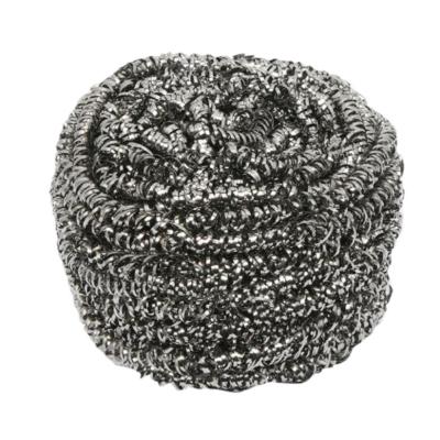 China Stainless Steel Scourer 15g Kitchen Scrubber Pot Cleaning Ball SS410 Wire Wool for sale