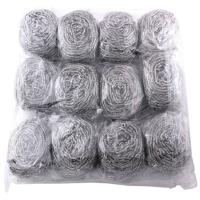 China Stainless Steel Scrubber 410 430 Metal Scouring Pads 15g Kitchen Cleaning Steel Wool Pads for sale