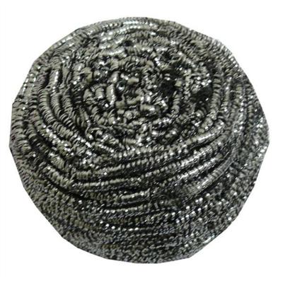 China Stainless Steel Scrubber Scourer Ball 15g Kitchen Cleaning Pot Scourer SS410 for sale