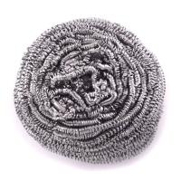 China Stainless Steel Scrubber Scourer Ball 15g Kitchen Cleaning Pot Scourer SS410 for sale