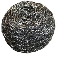 China Stainless Steel Scourer 410 Kitchen Cleaning Scrubber 15g Pot Scourer Wire Ball for sale