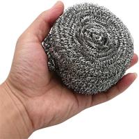 China Stainless Steel Scourer 6 Pack 15g Each Kitchen Cleaning Scrubber for Pots and Pans for sale
