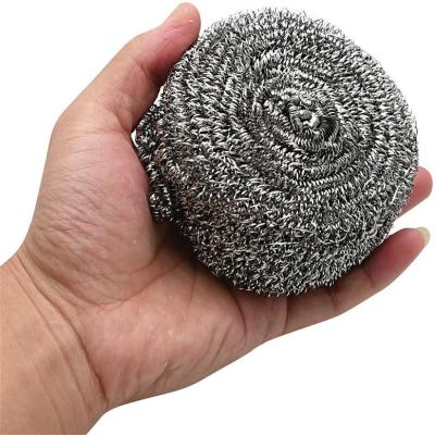 China Stainless Steel Scourer 6 Pack 15g Each Kitchen Cleaning Scrubber for Pots and Pans for sale