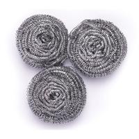 China Stainless Steel Scourer 6 Pack 15g Each Kitchen Cleaning Scrubber for Pots and Pans for sale