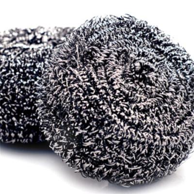 China 304 Stainless Steel Scourer Cleaning Ball 15g Kitchen Scrubber for Pots and Pans for sale