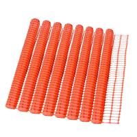 China HDPE Orange Safety Barrier Fence Net 1x50m Roll UV Stabilized Construction Snow Fence for sale