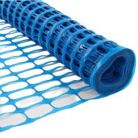 China Orange HDPE Construction Safety Barrier Fence Netting 1x50m Roll UV Stabilized for sale