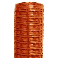 China Woven Orange Safety Barrier Mesh HDPE UV Stabilized 1m x 50m Roll for sale