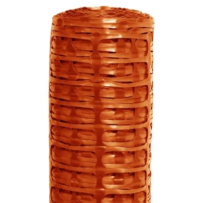 China Woven Orange Safety Barrier Mesh HDPE UV Stabilized 1m x 50m Roll for sale
