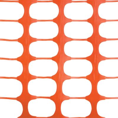 China High Density HDPE Orange Safety Fence 1x50m UV Stabilized Portable Security Mesh for sale