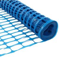 China High Density HDPE Orange Safety Fence 1x50m UV Stabilized Portable Security Mesh for sale