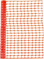 China 100% Virgin HDPE Orange Safety Fence 1m x 50m UV Stabilized Barrier Net for Construction for sale