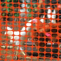 China Portable plastic construction temporary security orange safety warning barrier mesh fence for sale