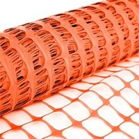 China Portable plastic construction temporary security orange safety warning barrier mesh fence for sale
