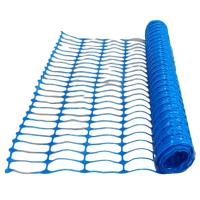 China Portable plastic construction temporary security orange safety warning barrier mesh fence for sale