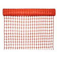China Orange HDPE Safety Warning Barrier Mesh Fence 1x50m Roll for Construction Snow Fencing for sale
