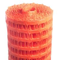 China Orange HDPE Safety Warning Barrier Mesh Fence 1x50m Roll for Construction Snow Fencing for sale