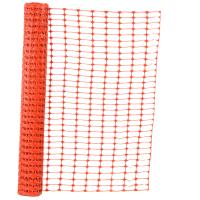 China HDPE Plastic Barrier Fence 1x50m Orange Safety Mesh for Construction Sites for sale