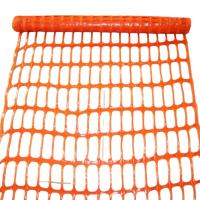 China HDPE Plastic Safety Warning Barrier Fence 1x50m Orange Construction Site Fence Net for sale