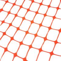 China Orange HDPE Plastic Safety Barrier Fence Net 1x50m UV Stabilized Temporary Fencing for sale