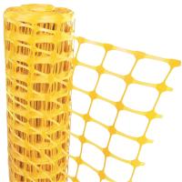 China HDPE UV Treated Orange Safety Barrier Fence 1m x 50m Roll 100gsm for sale