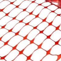 China HDPE UV Treated Orange Safety Barrier Fence 1m x 50m Roll Construction Site Protection for sale