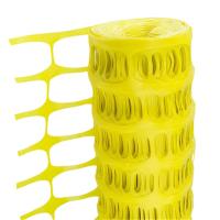China 1x50m Orange HDPE Safety Barrier Mesh Net UV Stabilized Construction Fence for sale