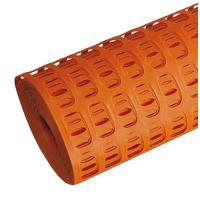 China HDPE Plastic Safety Warning Barrier Fence 1m x 50m Orange UV Stabilized Mesh for sale