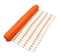 China HDPE Orange Safety Barrier Fence Net 1m x 50m UV Stabilized Construction Warning Mesh for sale