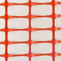 China HDPE Orange Safety Barrier Fence Net 1m x 50m UV Stabilized Construction Warning Mesh for sale